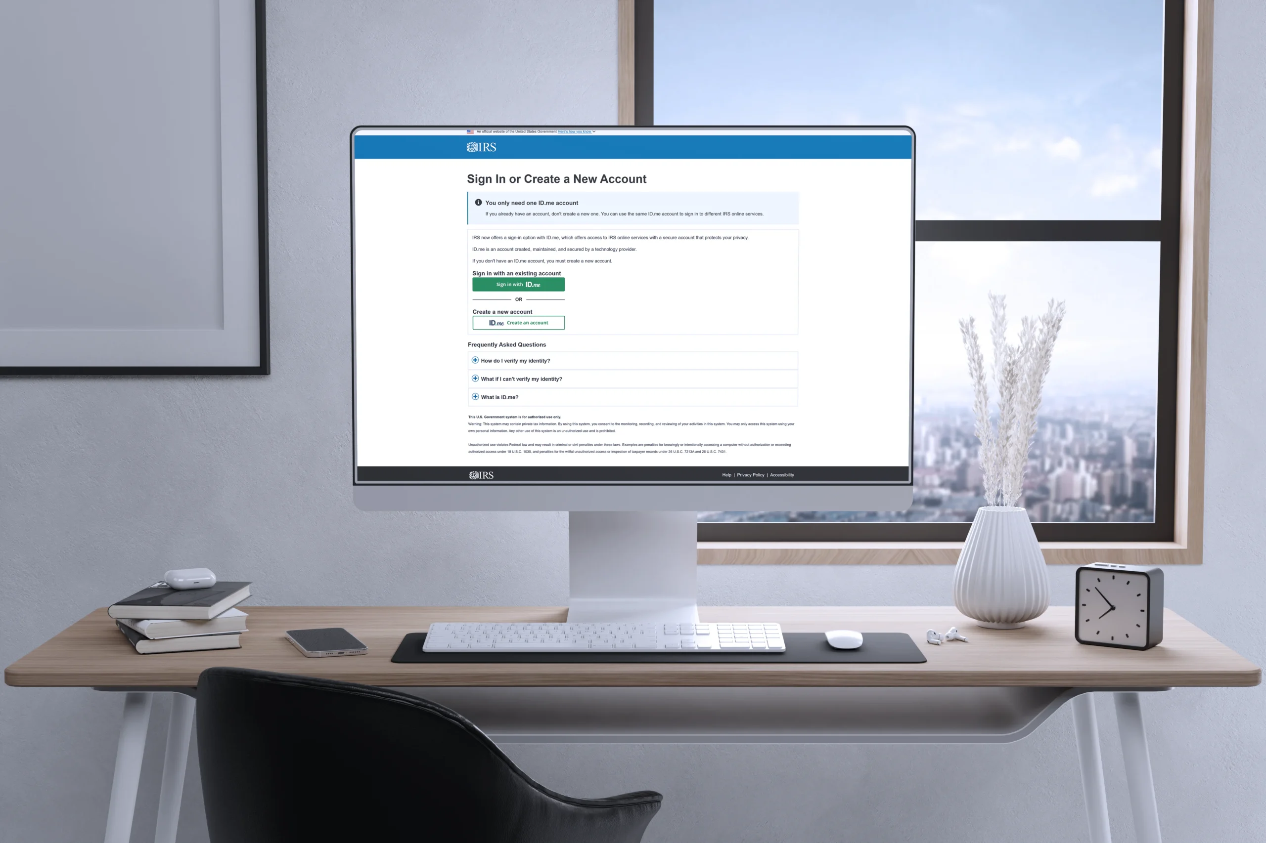 IRS Reminds Taxpayers: Create or Access Your IRS Online Account Today ...